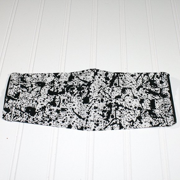 Hand Crafted | Accessories | Handmade Kids Ink Blot Fabric Face Mask ...